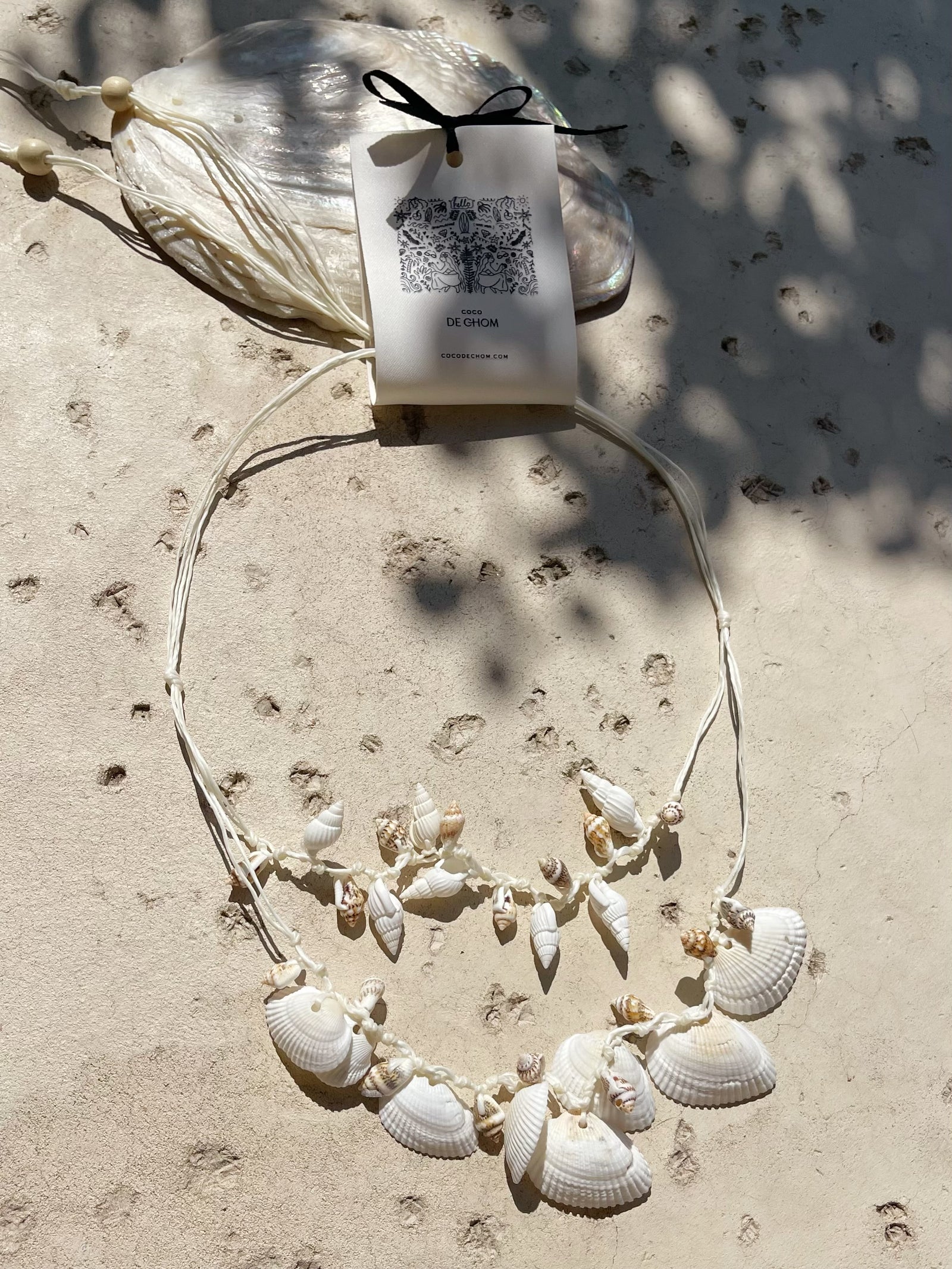 Statement Seashell Choker Necklace | Natural Seashell Boho Accessories ...