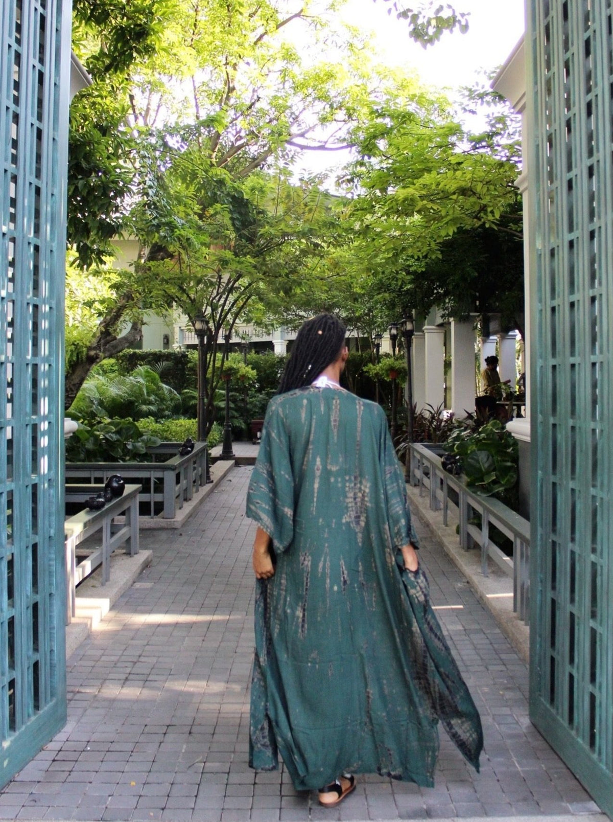 Swan - Maxi Kimono Robe - Summer Kimono Robe | Coco De Chom